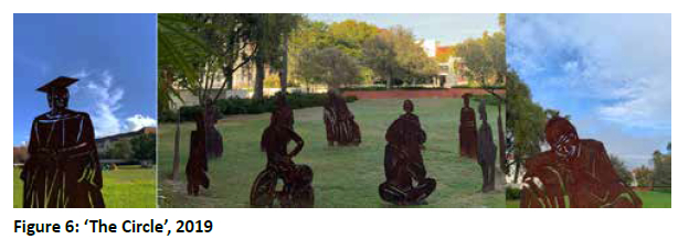 Hauntological engagements: Visual redress at Stellenbosch University
