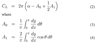 Circular Arc/Constant Load Camber Line Equivalence